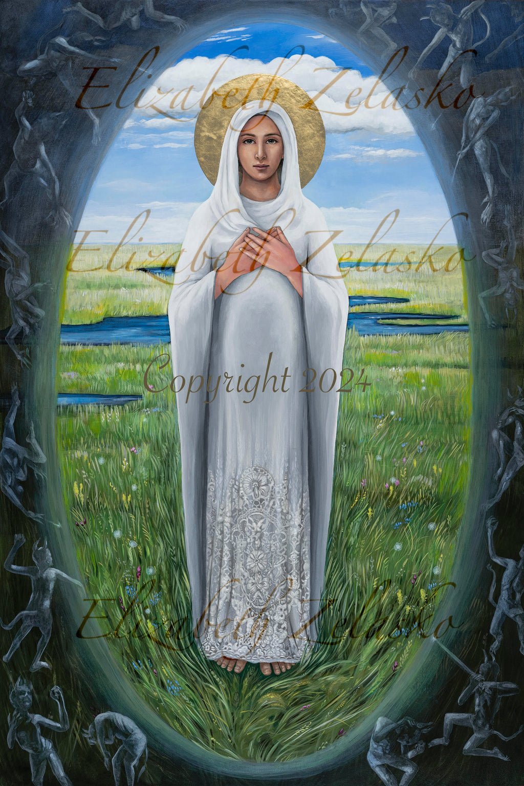 Mary Shield of Peace